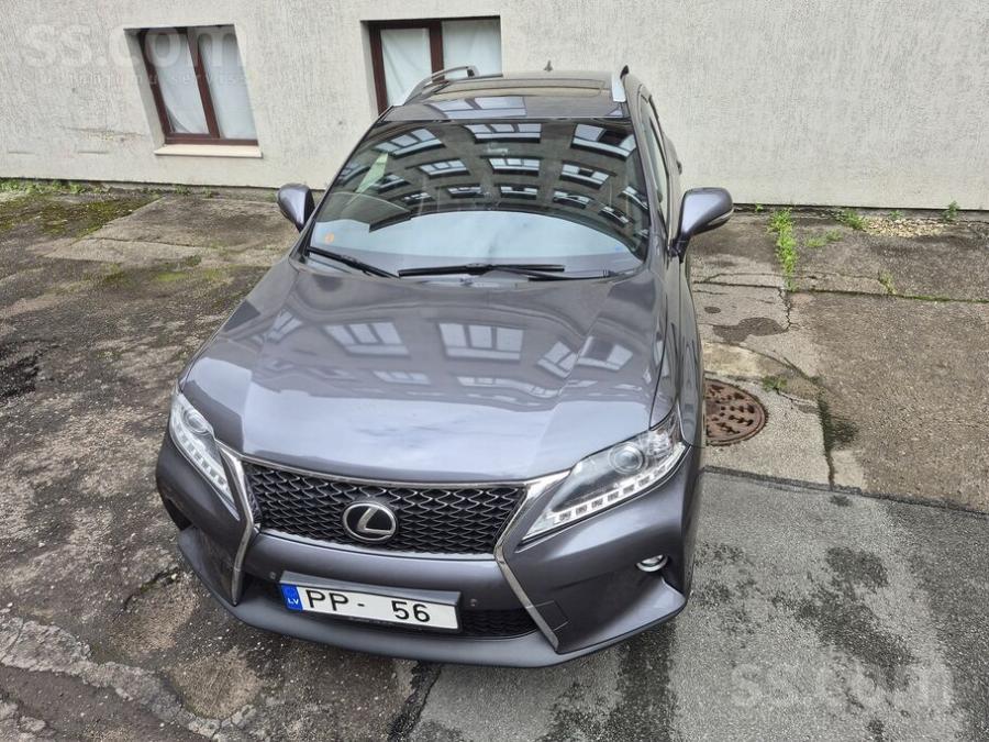 Grey Lexus RX 2014 in Riga, with an engine capacity of 3.50 L and mileage of 122 thousand km for 13900 €, photo 29 on AUTOMOTO.COM.LV