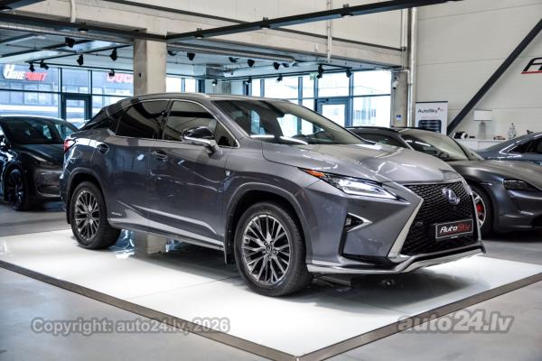 Pelēks Lexus RX 2016 Tallina, ar dzinēja tilpumu 3.50 L un nobraukumu 104 tūkst. km par 32500 €, foto 1 vietnē AUTOMOTO.COM.LV