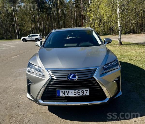 Pelēks Lexus RX 2016 Rīga, ar dzinēja tilpumu 3.50 L un nobraukumu 170 tūkst. km par 26500 €, foto 1 vietnē AUTOMOTO.COM.LV