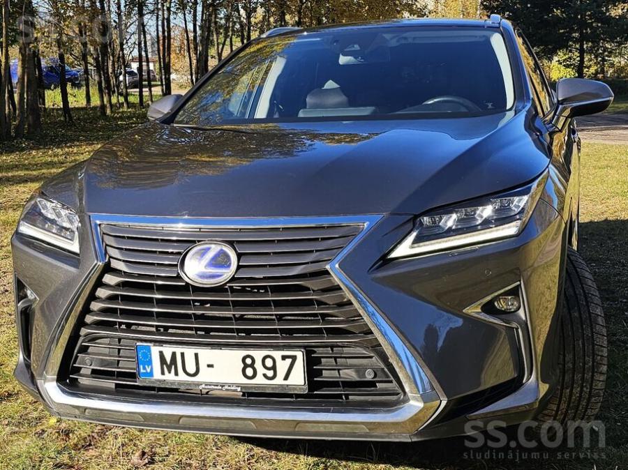 Pelēks Lexus RX 2016 Rīga, ar dzinēja tilpumu 3.50 L un nobraukumu 185 tūkst. km par 25000 €, foto 1 vietnē AUTOMOTO.COM.LV