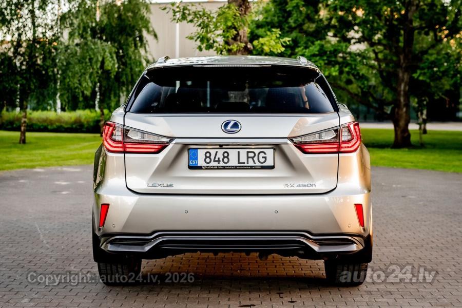 Grey Lexus RX 2016 in Parnu, with an engine capacity of 3.50 L and mileage of 115 thousand km for 29990 €, photo 11 on AUTOMOTO.COM.LV
