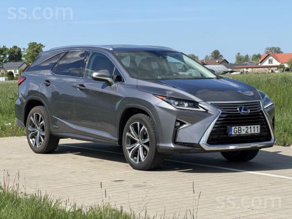 Pelēks Lexus RX 2018 Rīga, ar dzinēja tilpumu 3.50 L un nobraukumu 110 tūkst. km par 32500 €, foto 6 vietnē AUTOMOTO.COM.LV
