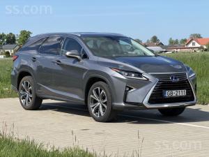 Grey Lexus RX 2018 in Riga, with an engine capacity of 3.50 L and mileage of 110 thousand km for 32500 €, photo 7 on AUTOMOTO.COM.LV
