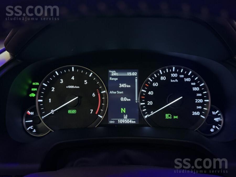 Grey Lexus RX 2018 in Riga, with an engine capacity of 3.50 L and mileage of 110 thousand km for 32500 €, photo 25 on AUTOMOTO.COM.LV