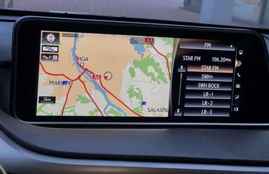 Grey Lexus RX 2019 in Riga, with an engine capacity of 3.50 L and mileage of 122 thousand km for 35750 €, photo 18 on AUTOMOTO.COM.LV