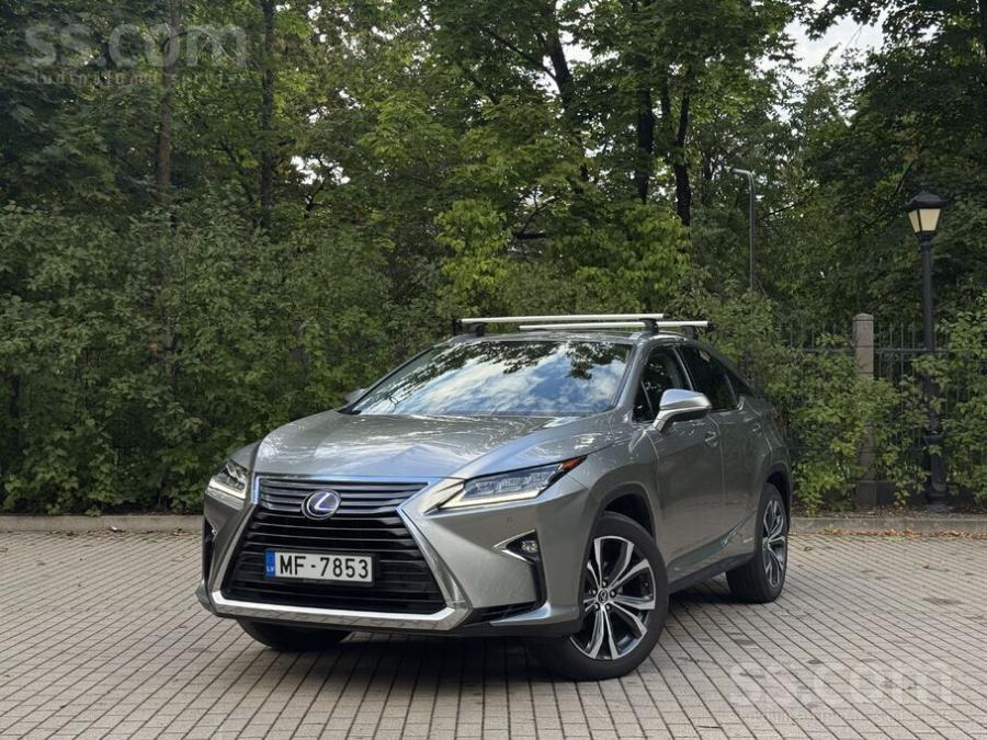 Grey Lexus RX 2019 in Riga, with an engine capacity of 3.50 L and mileage of 86 thousand km for 33890 €, photo 3 on AUTOMOTO.COM.LV