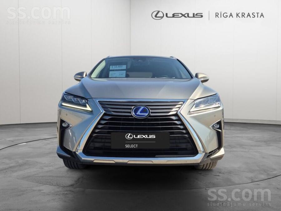 Grey Lexus RX 2020 in Riga, with an engine capacity of 3.50 L and mileage of 81 thousand km for 33400 €, photo 6 on AUTOMOTO.COM.LV