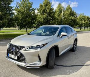 Pelēks Lexus RX 2022 Rīga, ar dzinēja tilpumu 3.50 L un nobraukumu 50 tūkst. km par 51500 €, foto  vietnē AUTOMOTO.COM.LV