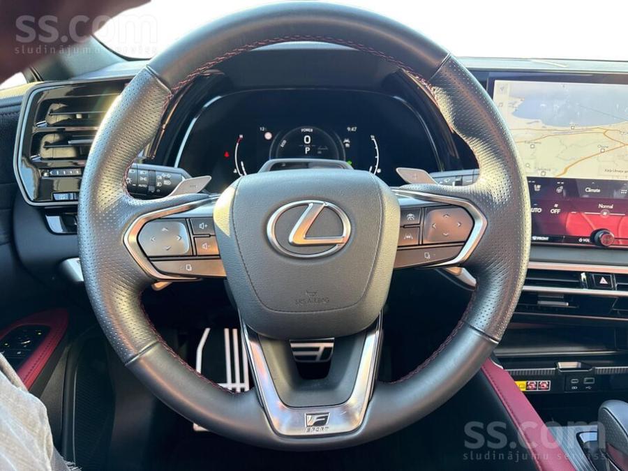 Grey Lexus RX 2023 in Riga, with an engine capacity of 2.40 L and mileage of 41 thousand km for 65000 €, photo 13 on AUTOMOTO.COM.LV