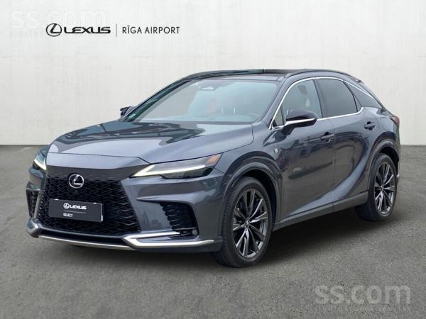 Pelēks Lexus RX 2024 Rīga, ar dzinēja tilpumu 2.50 L un nobraukumu 26 tūkst. km par 68000 €, foto 1 vietnē AUTOMOTO.COM.LV