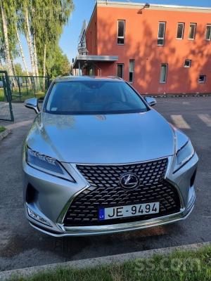 Grey Lexus RX 2022 in Riga, with an engine capacity of 3.50 L and mileage of 51 thousand km for 40000 €, photo  on AUTOMOTO.COM.LV