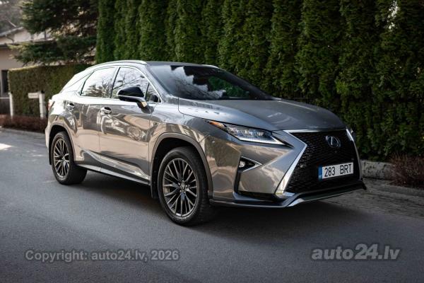 Grey Lexus RX 2016 in Tallinn, with an engine capacity of 3.50 L and mileage of 103 thousand km for 31499 €, photo 1 on AUTOMOTO.COM.LV