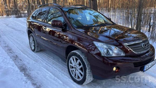 Sarkans Lexus RX 2007 Rīga, ar dzinēja tilpumu 3.30 L un nobraukumu 270 tūkst. km par 6200 €, foto 3 vietnē AUTOMOTO.COM.LV