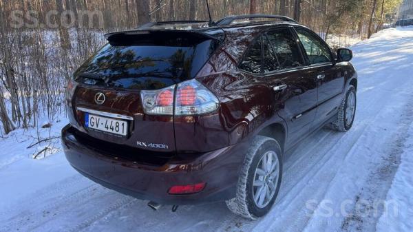 Sarkans Lexus RX 2007 Rīga, ar dzinēja tilpumu 3.30 L un nobraukumu 270 tūkst. km par 6200 €, foto 5 vietnē AUTOMOTO.COM.LV
