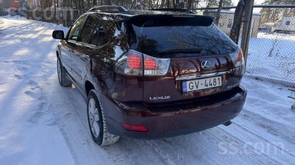 Sarkans Lexus RX 2007 Rīga, ar dzinēja tilpumu 3.30 L un nobraukumu 270 tūkst. km par 6200 €, foto 7 vietnē AUTOMOTO.COM.LV