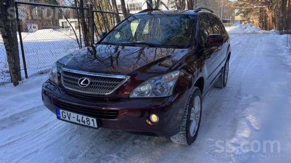 Sarkans Lexus RX 2007 Rīga, ar dzinēja tilpumu 3.30 L un nobraukumu 270 tūkst. km par 6200 €, foto 9 vietnē AUTOMOTO.COM.LV