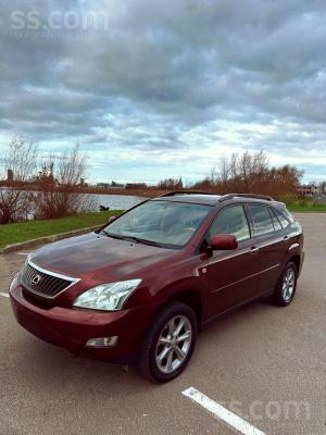 Sarkans Lexus RX 2008 Rīga, ar dzinēja tilpumu 3.50 L un nobraukumu 118 tūkst. km par 8300 €, foto  vietnē AUTOMOTO.COM.LV