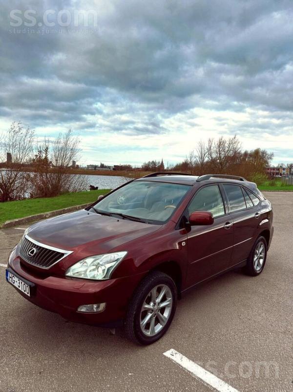 Sarkans Lexus RX 2008 Rīga, ar dzinēja tilpumu 3.50 L un nobraukumu 118 tūkst. km par 8300 €, foto 2 vietnē AUTOMOTO.COM.LV