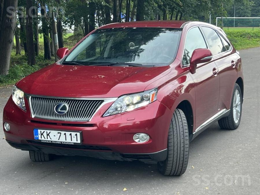 Red Lexus RX 2009 in Jurmala, with an engine capacity of 3.50 L and mileage of 318 thousand km for 8200 €, photo 8 on AUTOMOTO.COM.LV