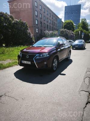 Sarkans Lexus RX 2015 Rīga, ar dzinēja tilpumu 3.50 L un nobraukumu 95 tūkst. km par 16200 €, foto 5 vietnē AUTOMOTO.COM.LV
