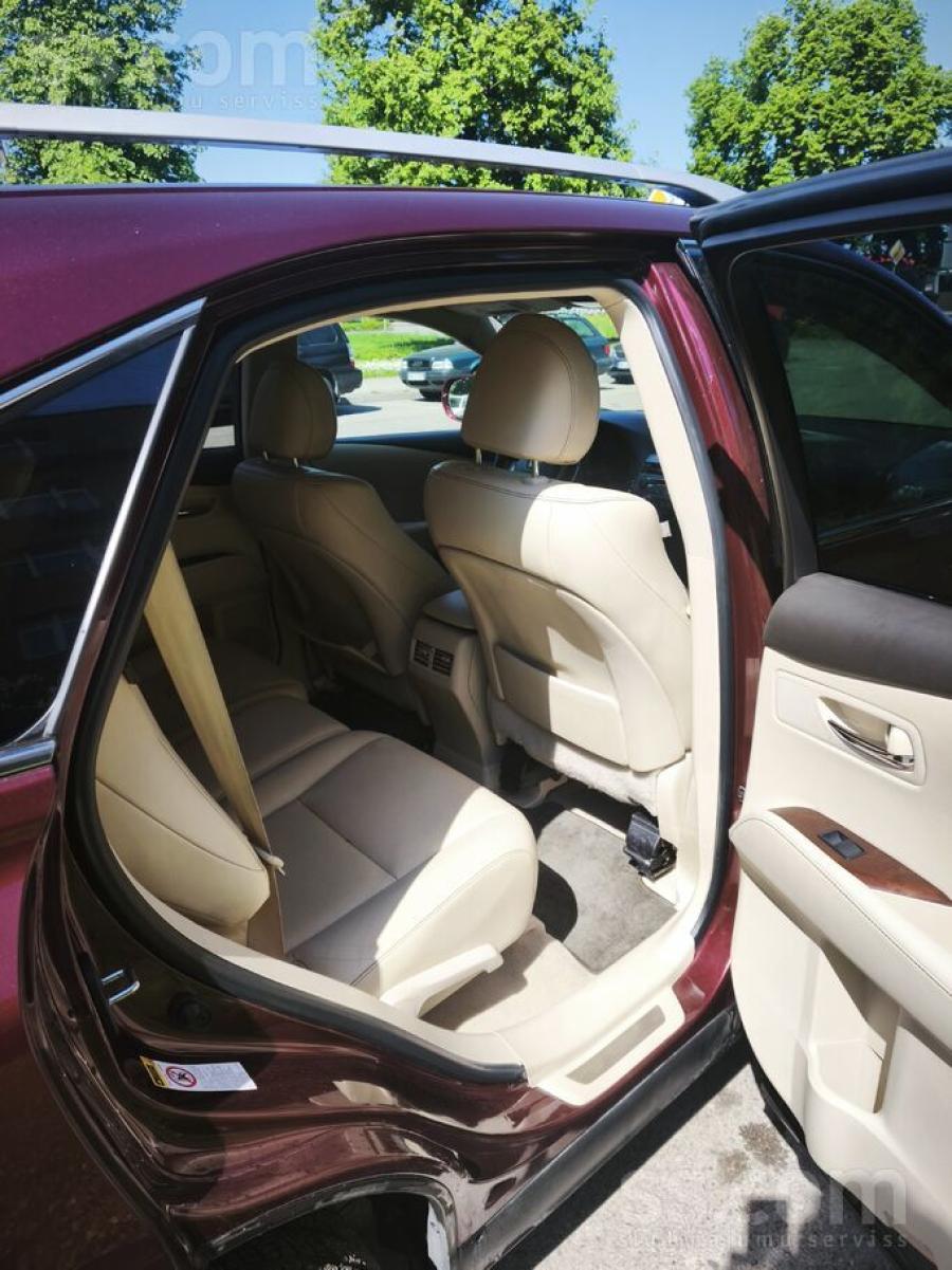 Sarkans Lexus RX 2015 Rīga, ar dzinēja tilpumu 3.50 L un nobraukumu 95 tūkst. km par 16200 €, foto 11 vietnē AUTOMOTO.COM.LV