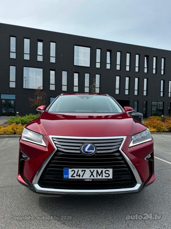 Red Lexus RX 2016 in Tallinn, with an engine capacity of 3.50 L and mileage of 243 thousand km for 29900 €, photo 5 on AUTOMOTO.COM.LV