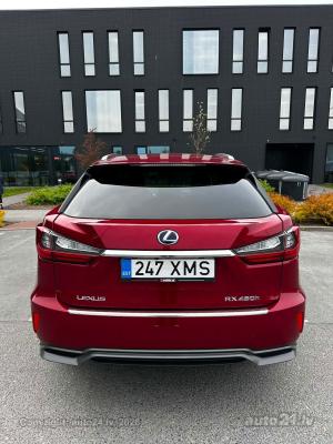 Red Lexus RX 2016 in Tallinn, with an engine capacity of 3.50 L and mileage of 243 thousand km for 29900 €, photo 7 on AUTOMOTO.COM.LV