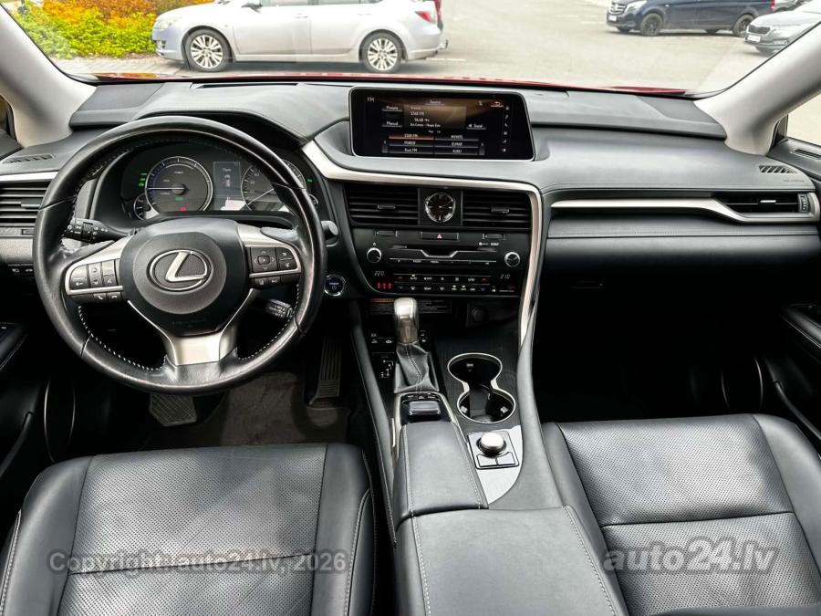 Red Lexus RX 2016 in Tallinn, with an engine capacity of 3.50 L and mileage of 243 thousand km for 29900 €, photo 10 on AUTOMOTO.COM.LV