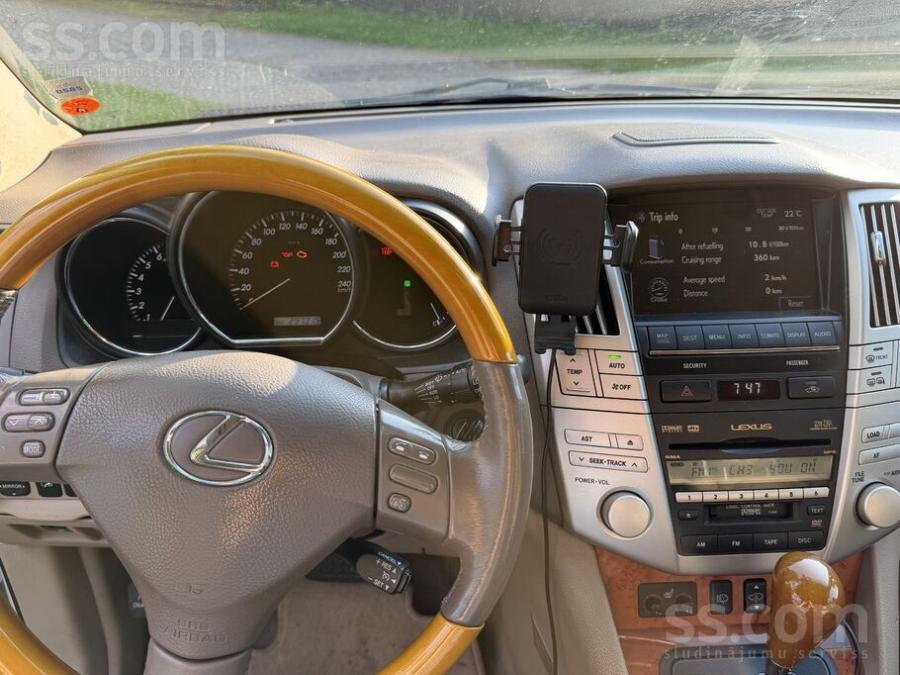 Balts Lexus RX 2006 Rīga, ar dzinēja tilpumu 3.50 L un nobraukumu 297 tūkst. km par 5200 €, foto 9 vietnē AUTOMOTO.COM.LV