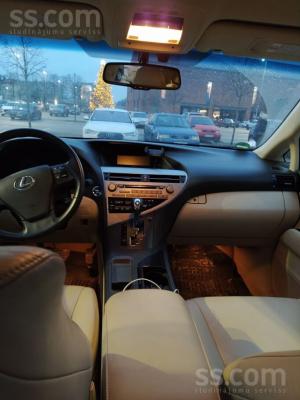 Balts Lexus RX 2011 Rīga, ar dzinēja tilpumu 3.50 L un nobraukumu 157 tūkst. km par 11990 €, foto 9 vietnē AUTOMOTO.COM.LV