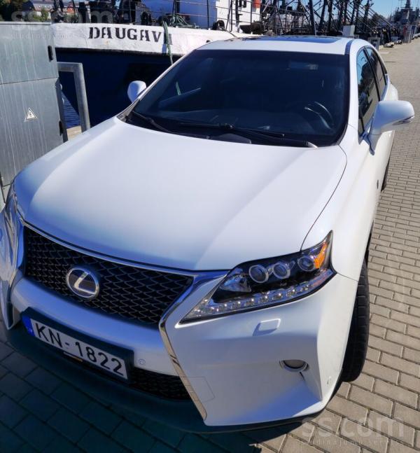 Balts Lexus RX 2012 Liepāja, ar dzinēja tilpumu 3.50 L un nobraukumu 285 tūkst. km par 14100 €, foto 3 vietnē AUTOMOTO.COM.LV