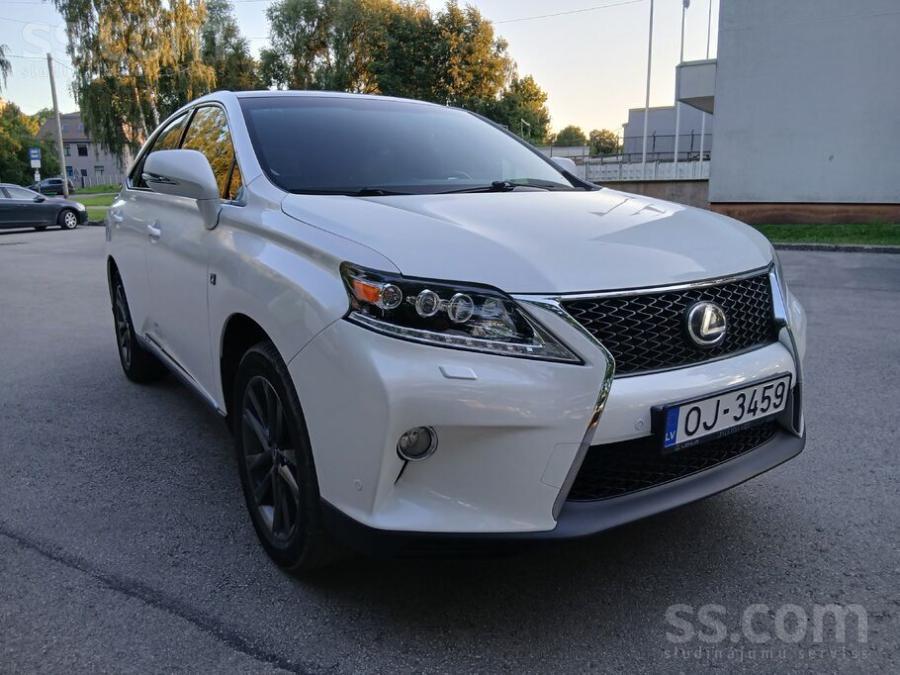Balts Lexus RX 2012 Rīga, ar dzinēja tilpumu 3.50 L un nobraukumu 173 tūkst. km par 17500 €, foto 8 vietnē AUTOMOTO.COM.LV