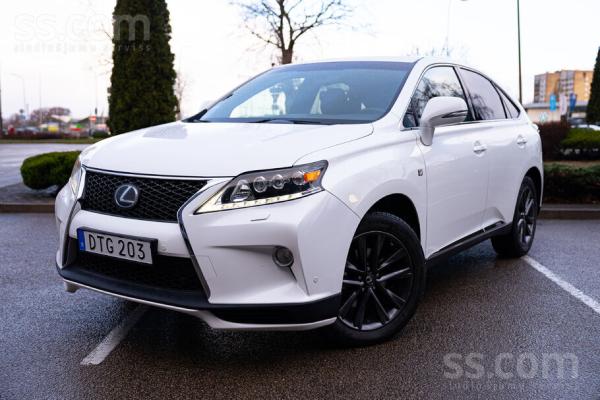Balts Lexus RX 2013 Rīga, ar dzinēja tilpumu 3.50 L un nobraukumu 204 tūkst. km par 17850 €, foto 1 vietnē AUTOMOTO.COM.LV