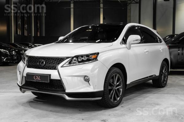 Balts Lexus RX 2013 Rīga, ar dzinēja tilpumu 3.50 L un nobraukumu 127 tūkst. km par 19900 €, foto 1 vietnē AUTOMOTO.COM.LV