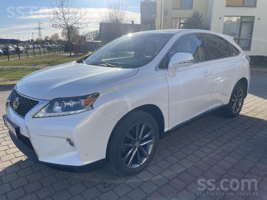 Balts Lexus RX 2013 Rīga, ar dzinēja tilpumu 3.50 L un nobraukumu 165 tūkst. km par 18850 €, foto 7 vietnē AUTOMOTO.COM.LV