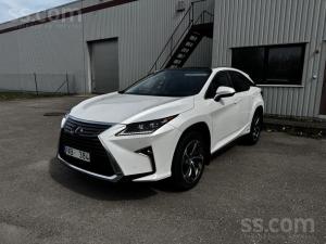White Lexus RX 2016 in Riga, with an engine capacity of 3.50 L and mileage of 184 thousand km for 26500 €, photo  on AUTOMOTO.COM.LV