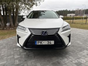 White Lexus RX 2017 in Riga, with an engine capacity of 3.50 L and mileage of 139 thousand km for 29950 €, photo  on AUTOMOTO.COM.LV
