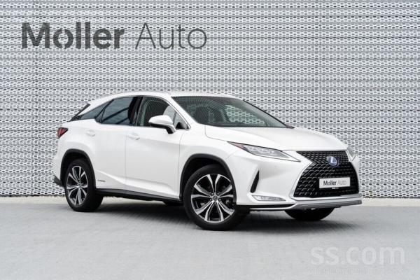 White Lexus RX 2020 in Riga, with an engine capacity of 3.50 L and mileage of 59 thousand km for 41500 €, photo 2 on AUTOMOTO.COM.LV