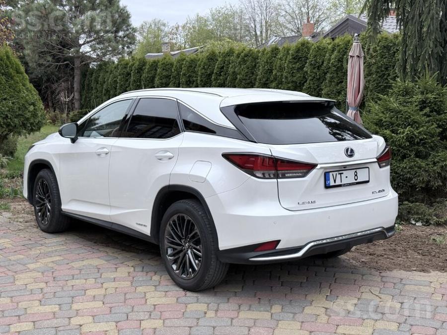 Balts Lexus RX 2022 Rīga, ar dzinēja tilpumu 3.50 L un nobraukumu 34 tūkst. km par 55000 €, foto 5 vietnē AUTOMOTO.COM.LV