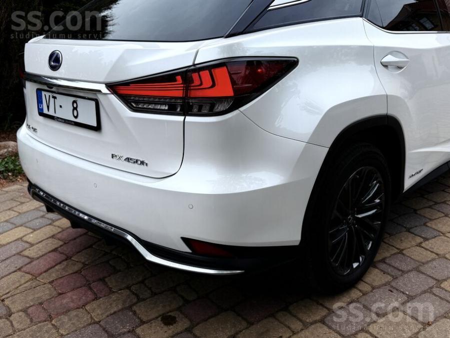 Balts Lexus RX 2022 Rīga, ar dzinēja tilpumu 3.50 L un nobraukumu 34 tūkst. km par 55000 €, foto 7 vietnē AUTOMOTO.COM.LV