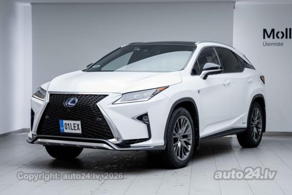 Balts Lexus RX 2017 Tallina, ar dzinēja tilpumu 3.50 L un nobraukumu 132 tūkst. km par 39000 €, foto 1 vietnē AUTOMOTO.COM.LV