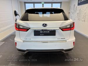 White Lexus RX 2018 in Tallinn, with an engine capacity of 3.50 L and mileage of 108 thousand km for 35900 €, photo 3 on AUTOMOTO.COM.LV