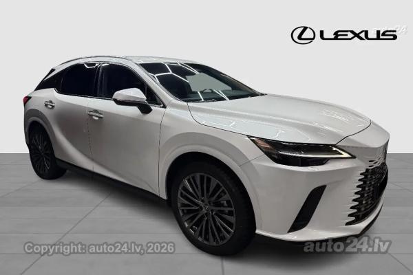 Balts Lexus RX 2024 Tallina, ar dzinēja tilpumu 2.50 L un nobraukumu 25 tūkst. km par 62500 €, foto 1 vietnē AUTOMOTO.COM.LV