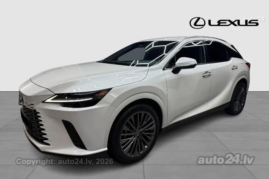 White Lexus RX 2024 in Tallinn, with an engine capacity of 2.50 L and mileage of 25 thousand km for 62500 €, photo 3 on AUTOMOTO.COM.LV