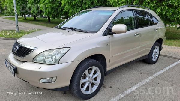 Yellow Lexus RX 2007 in Ogre, with an engine capacity of 3.50 L and mileage of 247 thousand km for 6000 €, photo 1 on AUTOMOTO.COM.LV