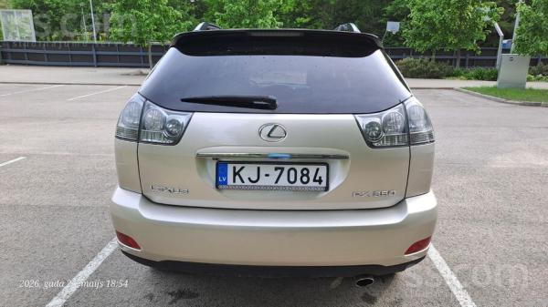 Yellow Lexus RX 2007 in Ogre, with an engine capacity of 3.50 L and mileage of 247 thousand km for 6000 €, photo 6 on AUTOMOTO.COM.LV
