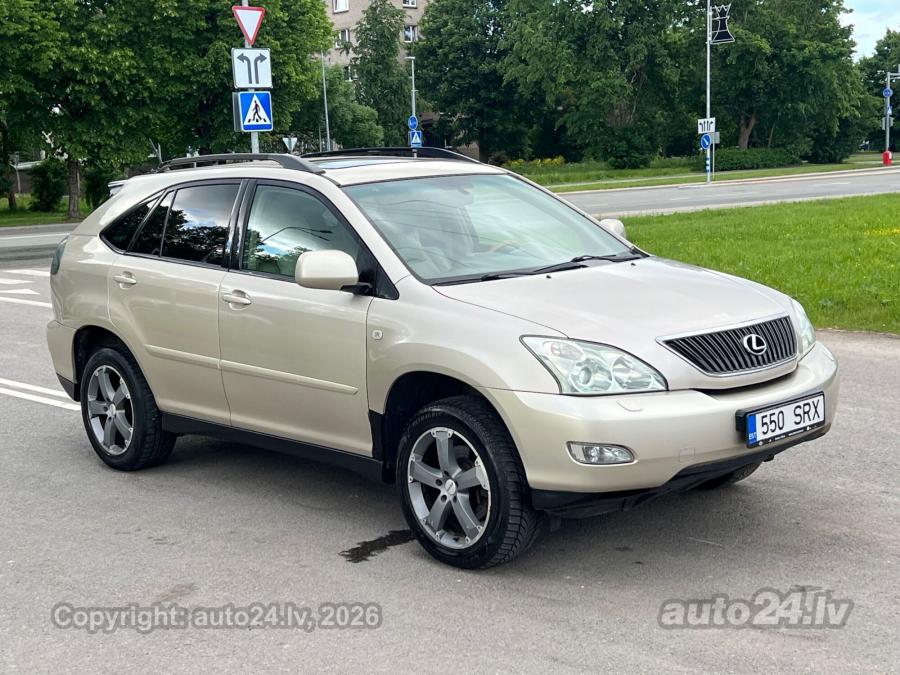 Yellow Lexus RX 2004 in Narva, with an engine capacity of 3.00 L and mileage of 260 thousand km for 2499 €, photo 4 on AUTOMOTO.COM.LV