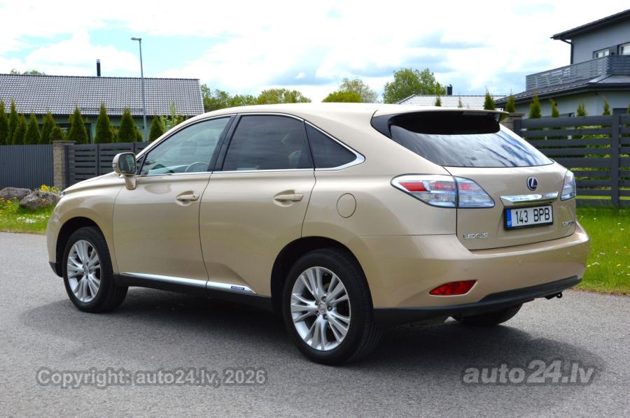 Yellow Lexus RX 2010 in Tallinn, with an engine capacity of 3.50 L and mileage of 233 thousand km for 12900 €, photo 4 on AUTOMOTO.COM.LV
