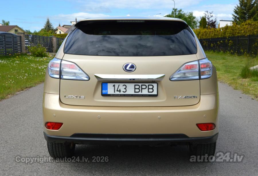 Yellow Lexus RX 2010 in Tallinn, with an engine capacity of 3.50 L and mileage of 233 thousand km for 12900 €, photo 6 on AUTOMOTO.COM.LV