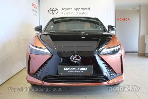 Brown Lexus RZ 2024 in Tallinn, with an engine capacity of 0.00 L and mileage of 28 thousand km for 52990 €, photo 5 on AUTOMOTO.COM.LV